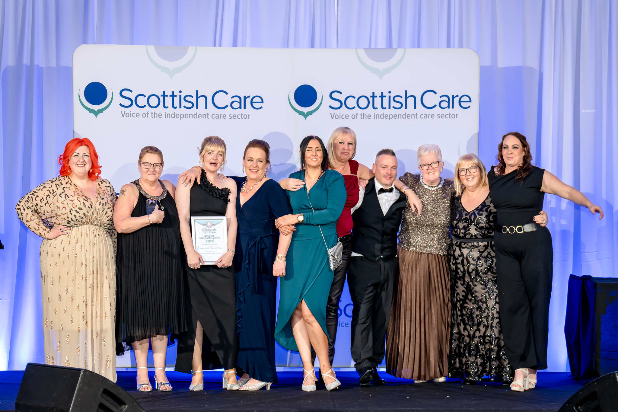 Top award, 'excellent' grading and community spirit at Carrondale Care ...