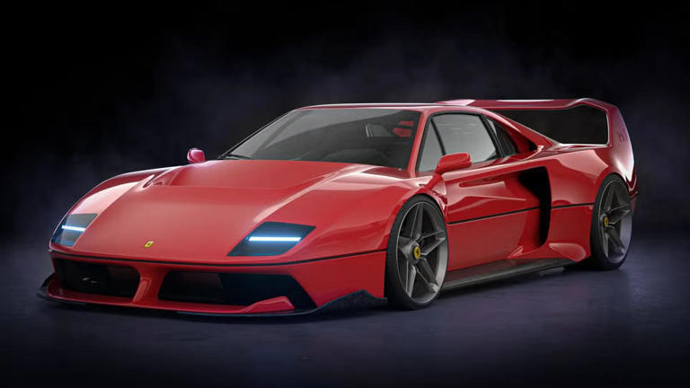 Σοκ και δέος από αυτό το άγριο restomod της μυθικής Ferrari F40