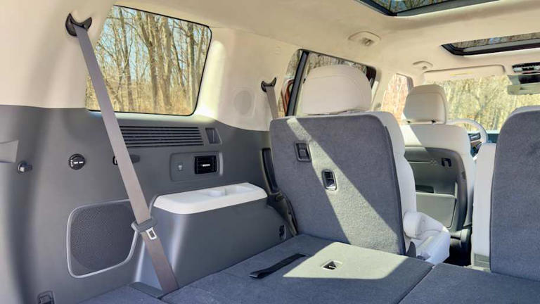 The 2025 Hyundai Santa Fe Hybrid Calligraphy features one of everything ...