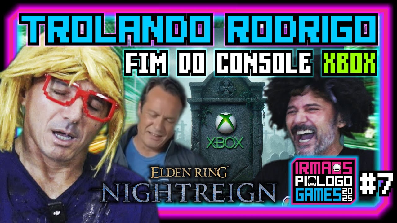 💀 🤣 Trolando Rodrigo e fim dos consoles Xbox, logos em outras ...