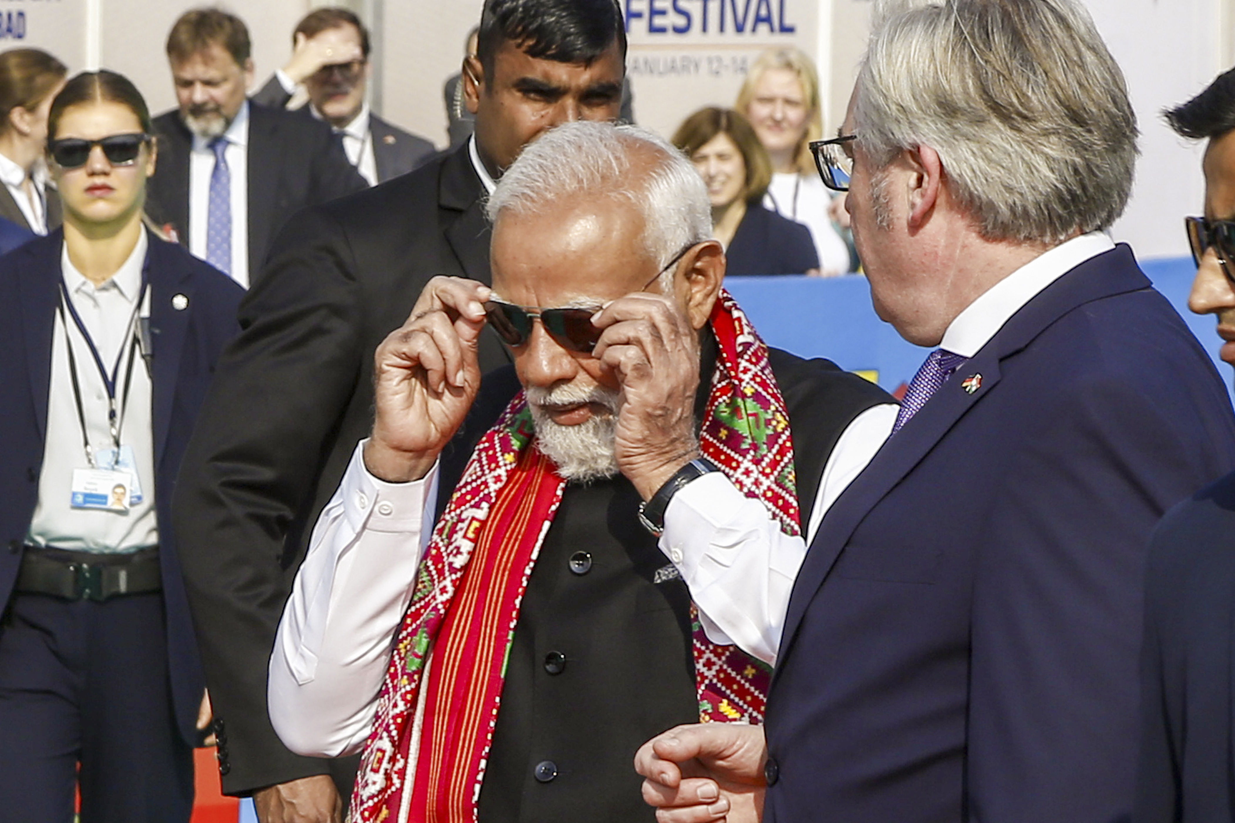 PM Modi, German Chancellor Merz enjoy kite flying at Sabarmati ...