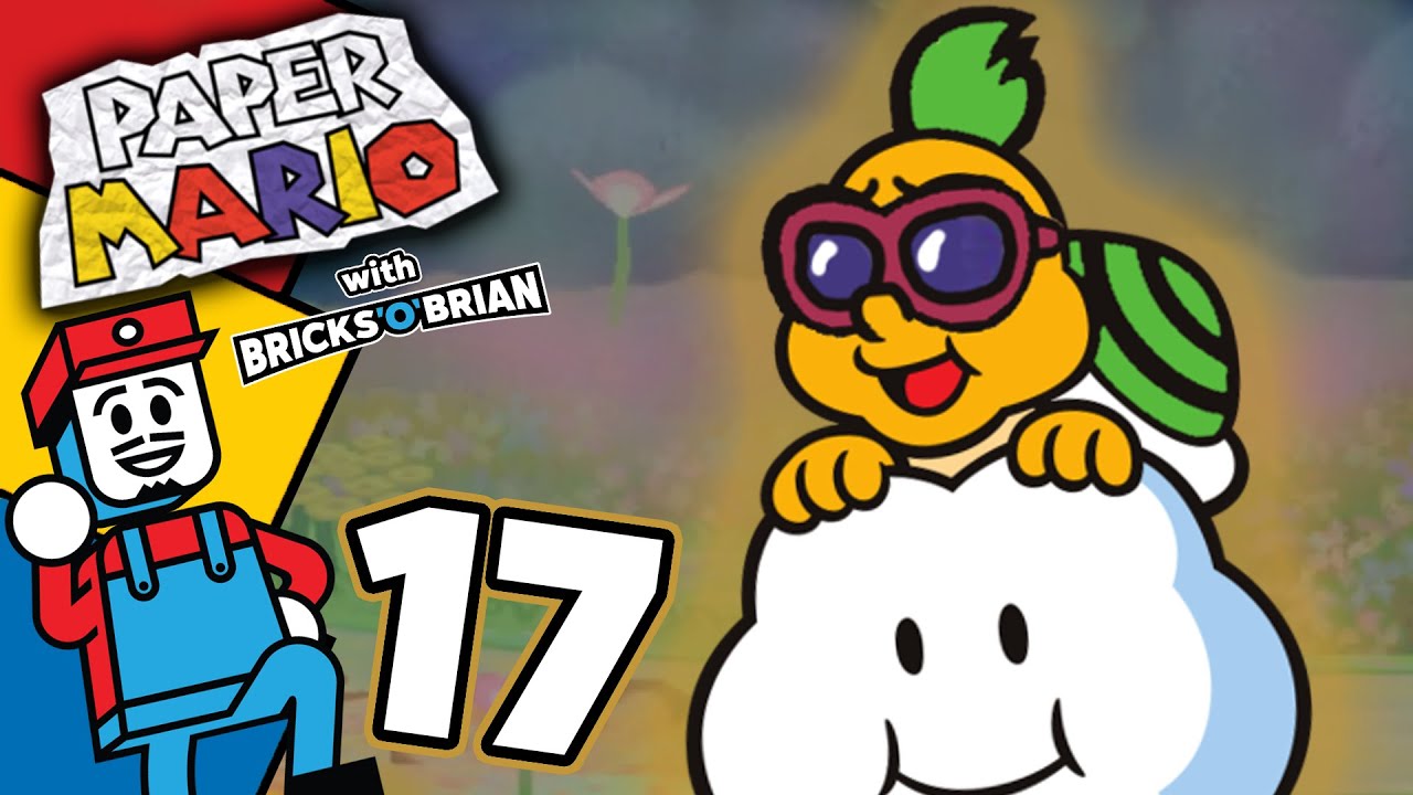 Solving the pollution problem! Paper Mario with Bricks 'O' Brian