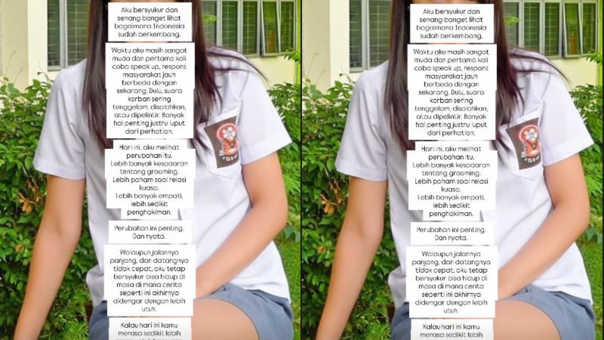 Aurelie Moeremans lega dapat tanggapan positif isu grooming, dulu ...