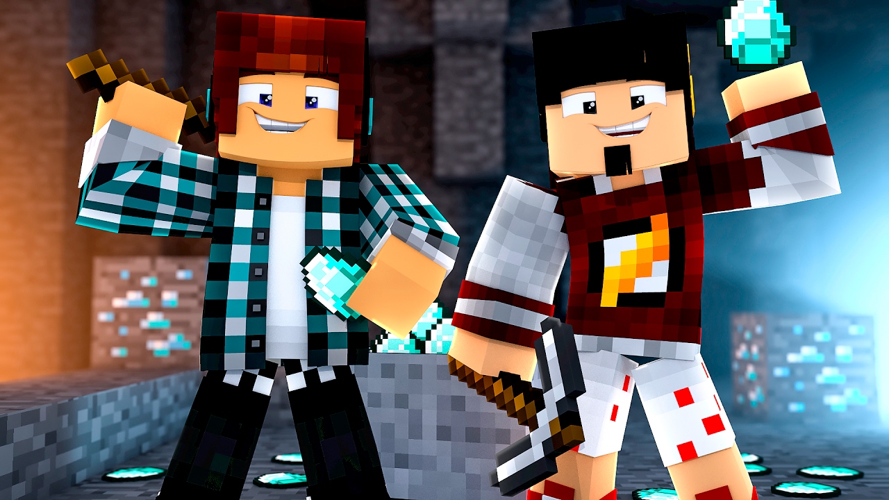 Minecraft origem #03 - diamantes!