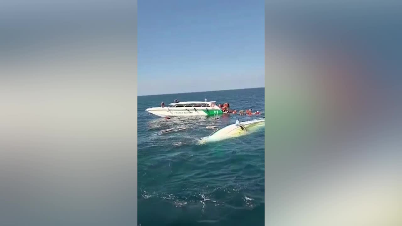 Two British tourists among the injured in fatal speedboat crash in Thailand