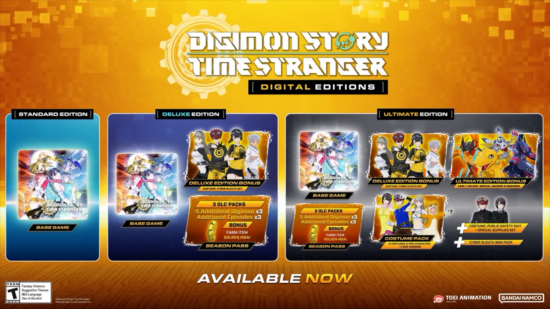 Digimon story time stranger official episode pack 2GAKU-RAN teaser trailer
