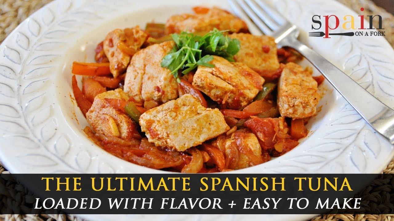 The ultimate Spanish tuna with peppers and onions – easy Mediterranean ...