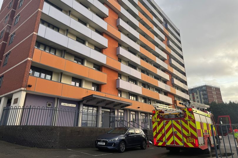 Birmingham tower block fire as seven crews rush to major blaze