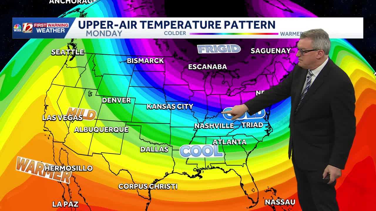 Cold winds bring back normal January weather this week in North Carolina