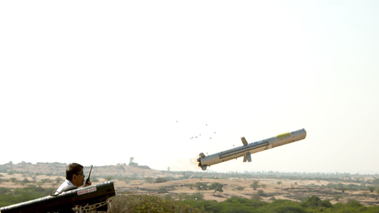 Rajnath Singh lauds DRDO's successful anti-tank guided missile test