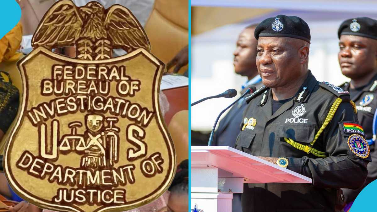 IGP Yohunu causes stir by wearing FBI badge in Accra, here’s why