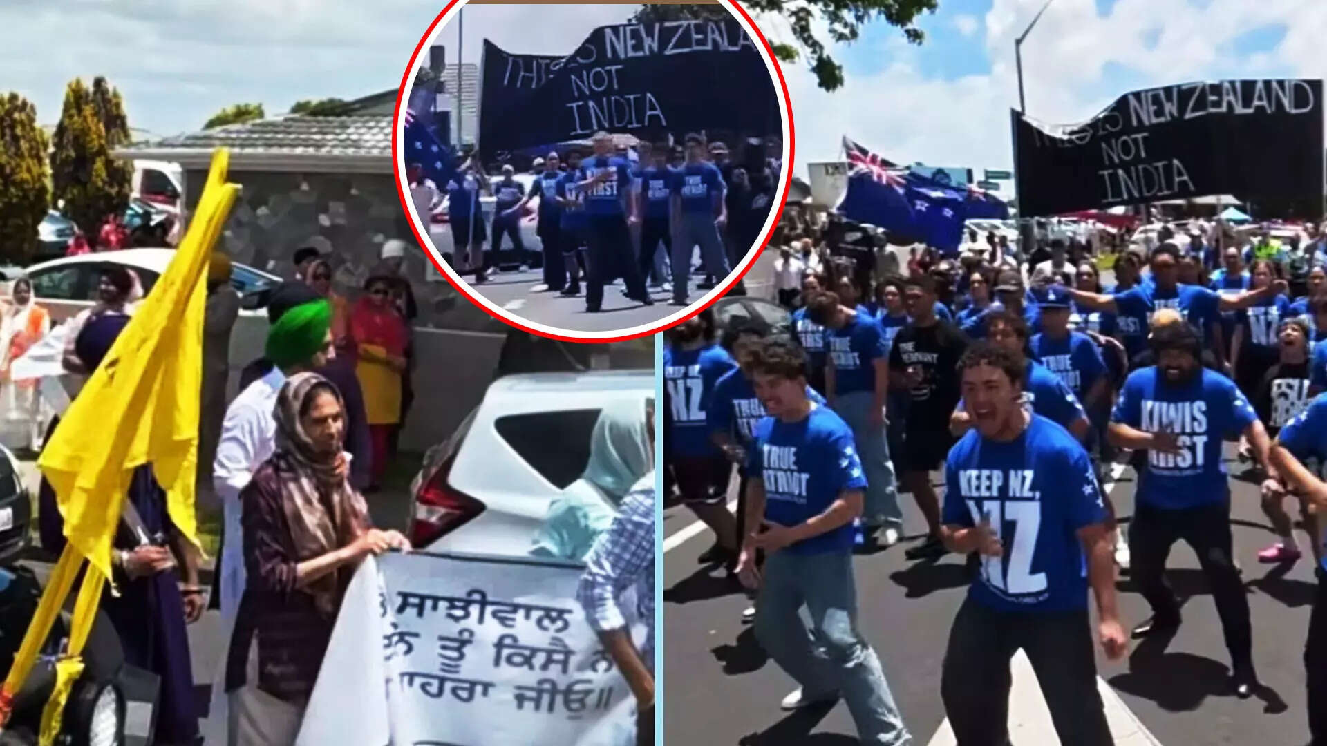 ‘This is not India’: Protesters disrupt Sikh Nagar Kirtan again in New ...