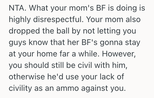 Young woman met her mom’s boyfriend for the first time, but he acts ...
