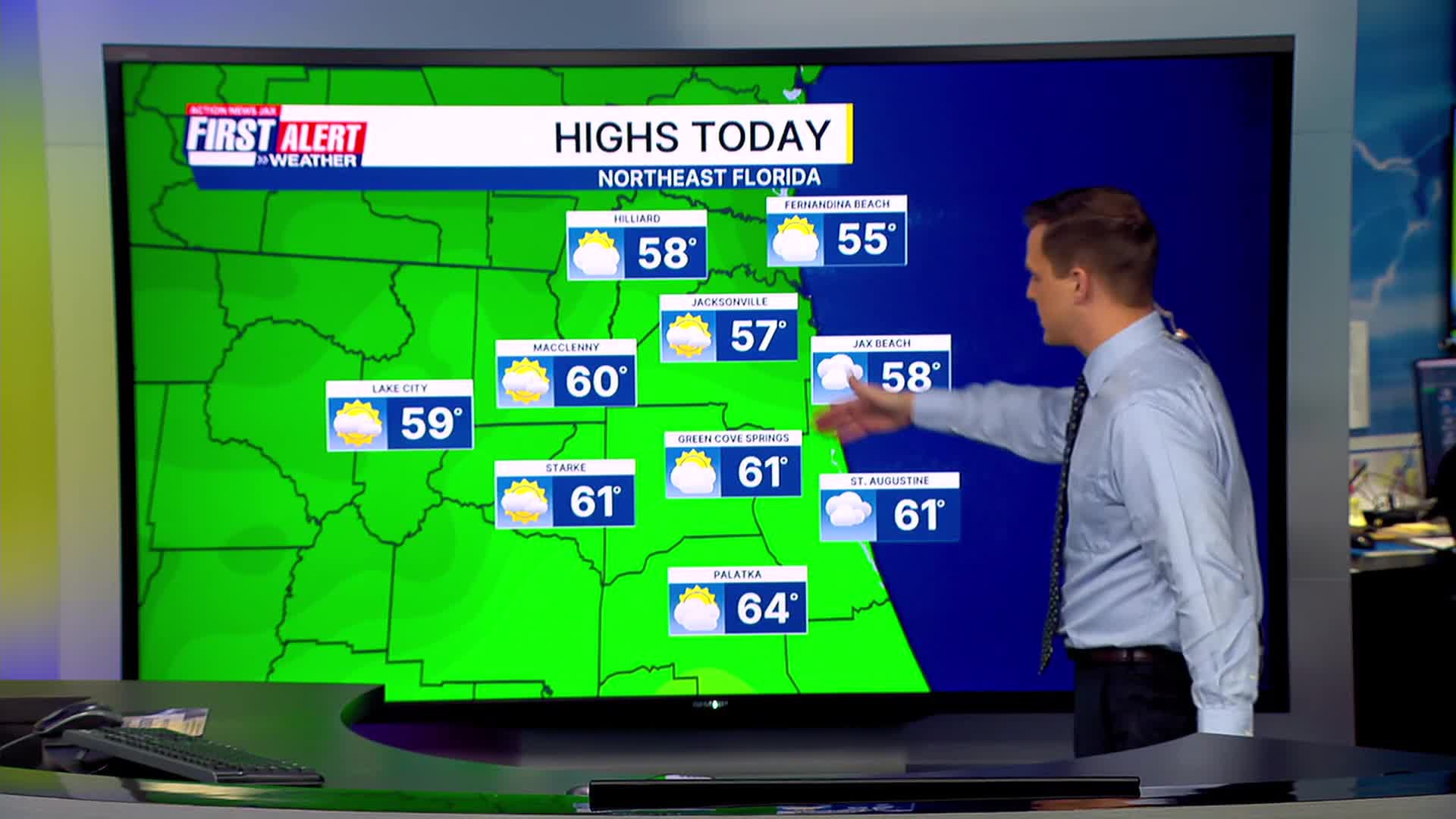 First Alert Weather: Chilly start to the work week