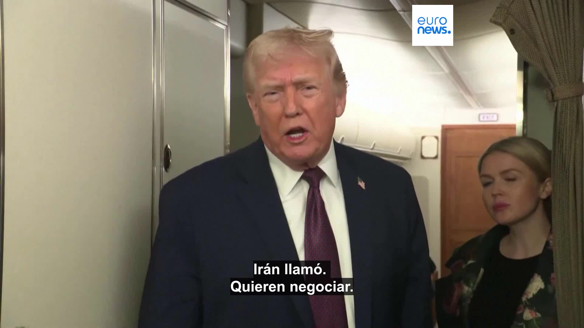 Trump asegura que Irán ha propuesto entablar conversaciones en medio de ...