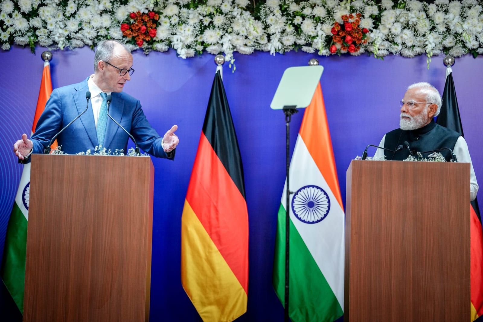 Merz and Modi agree on closer German-Indian defence cooperation