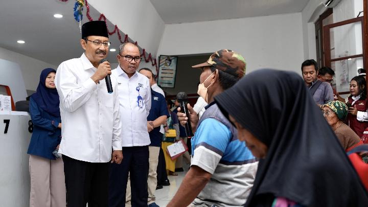 Kelakar Gus Ipul ke Khofifah: Kalah pilgub jadi menteri