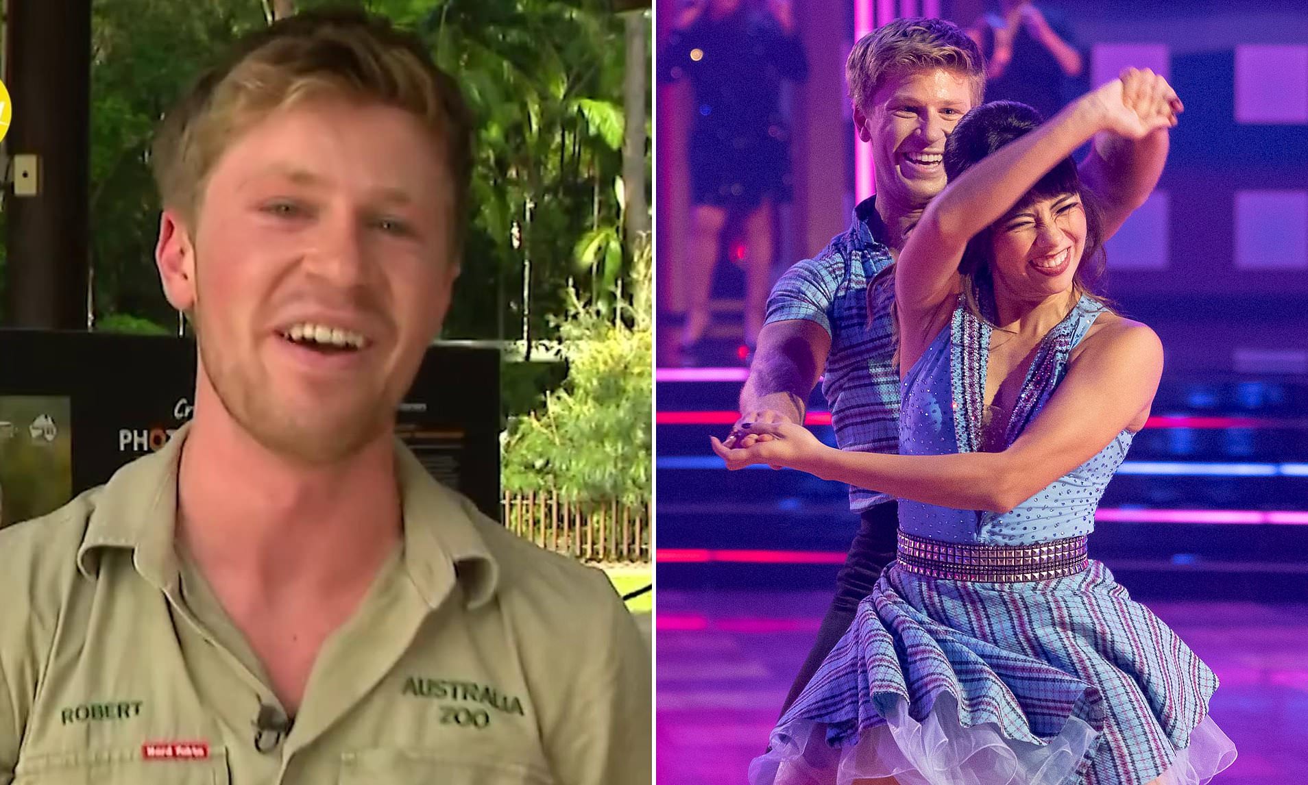 Robert Irwin left red-faced on national TV as he's asked about his love ...