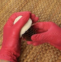 Dough pattern from nature 🥧