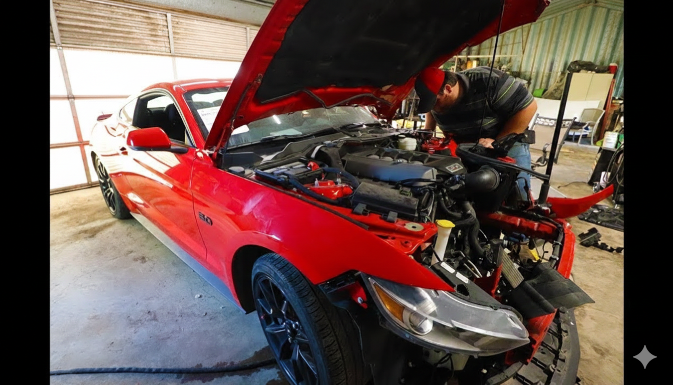 This $10,000 wrecked car had a serious hidden problem