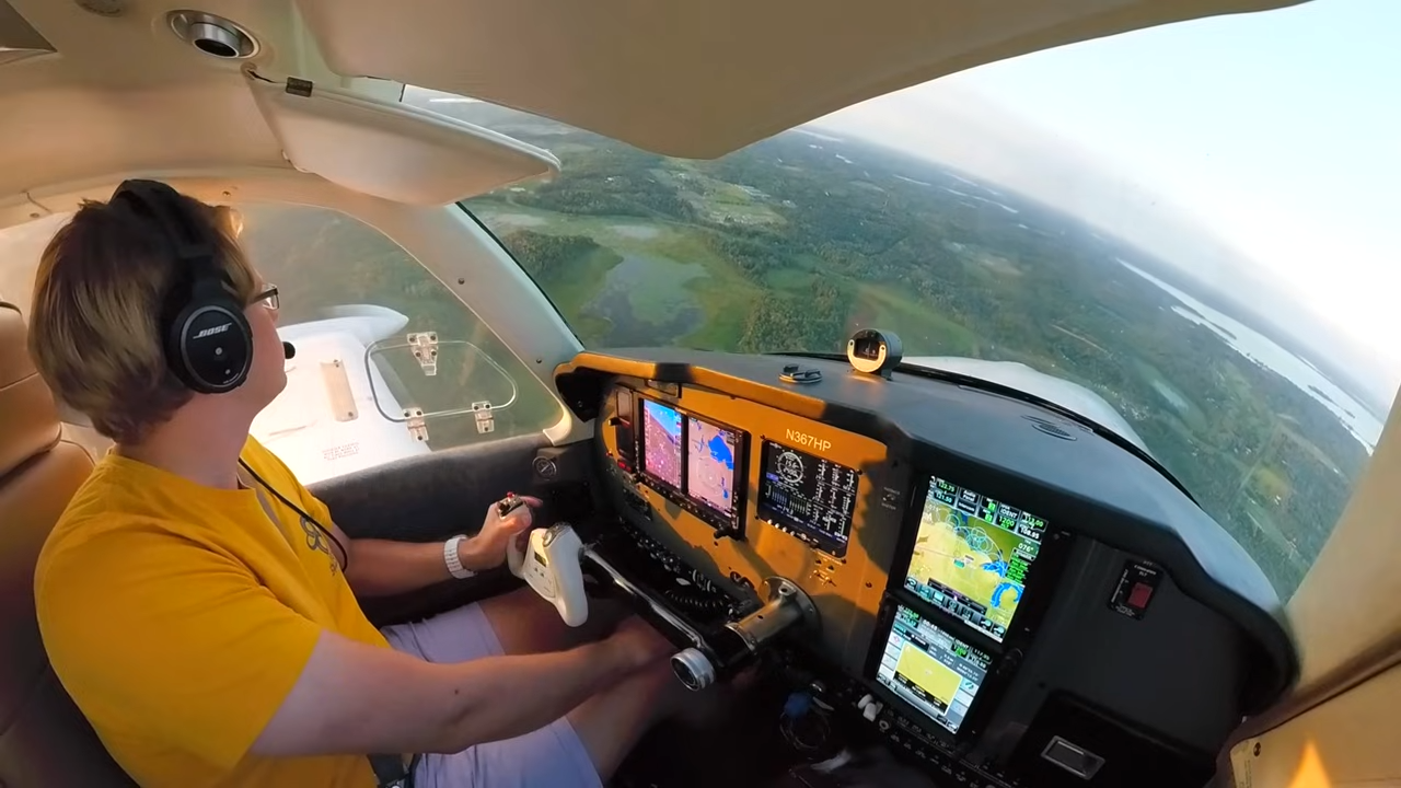 Watch a small plane take on a 2,000 mile journey
