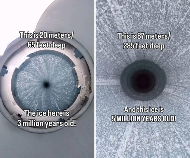 Scientists lowered a camera 300 feet into Antarctic ice—what it ...