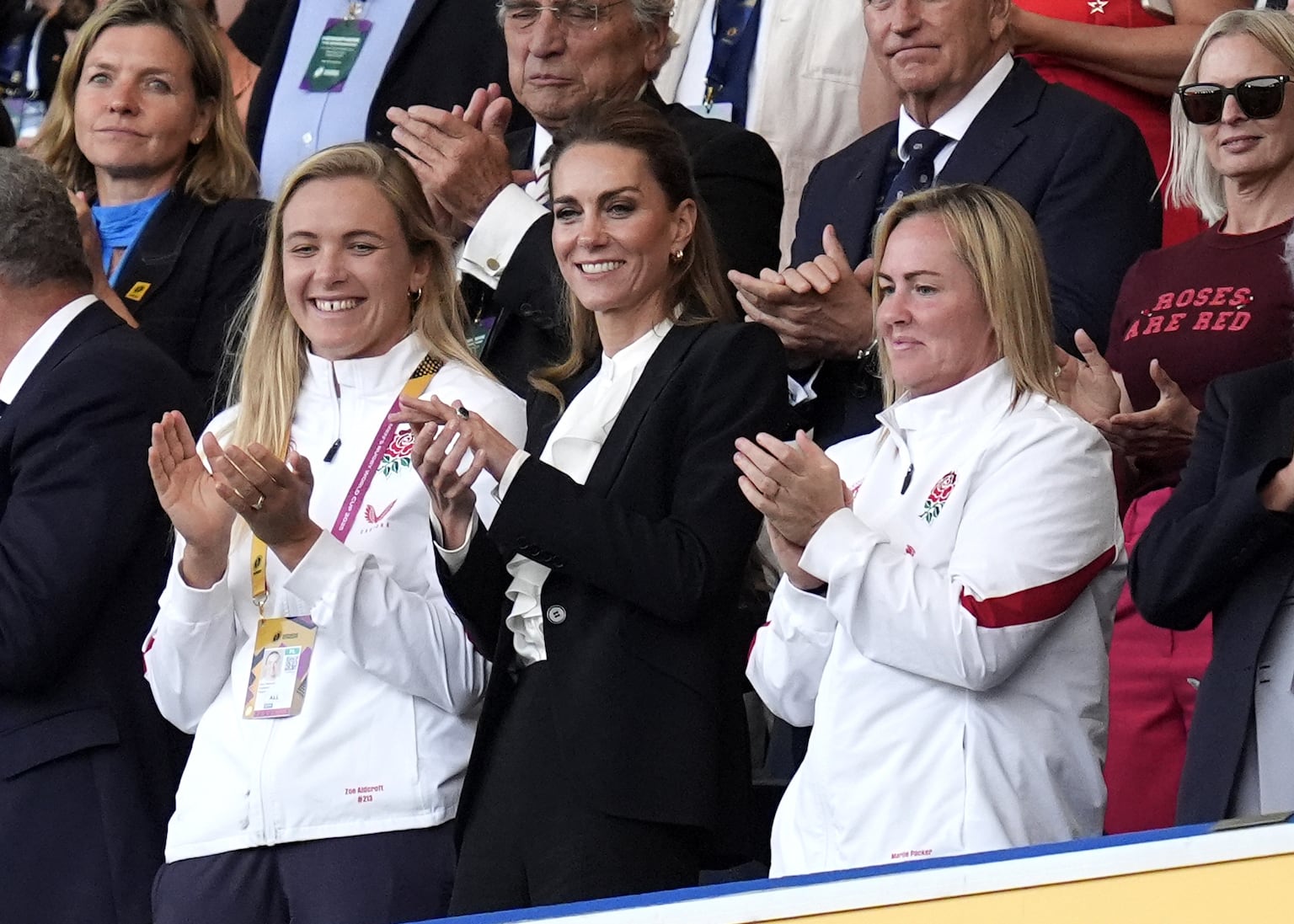 Kate invites Red Roses to Windsor Castle for Rugby World Cup win ...