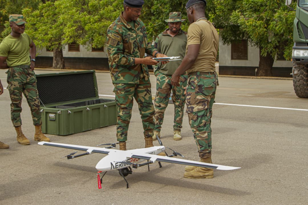 Ghana takes to the skies with homemade drones to monitor security threats