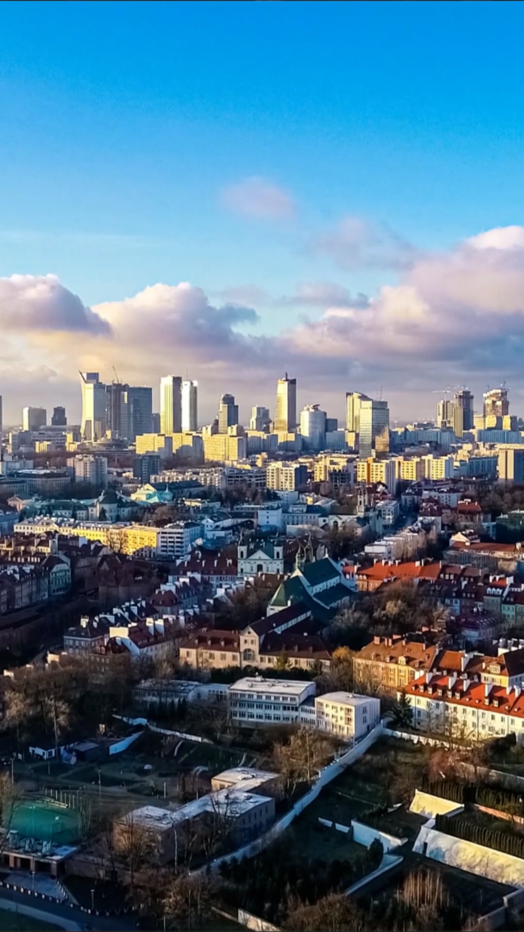 Warsaw's renaissance: Drone views of Poland's reborn metropolis