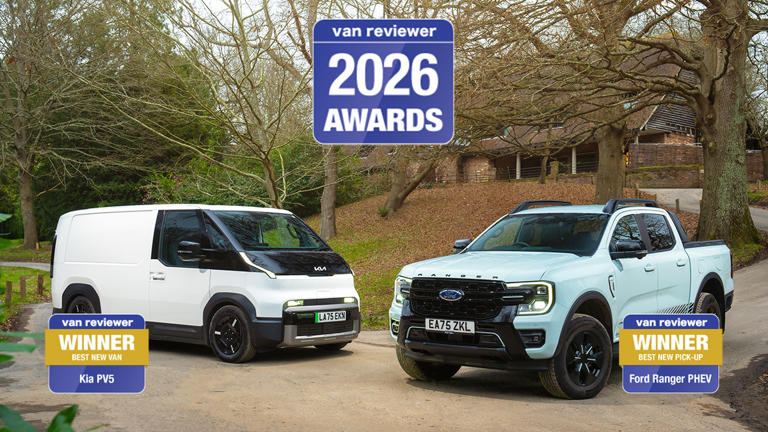 Kia PV5 and Ford Ranger named van and pickup of the year