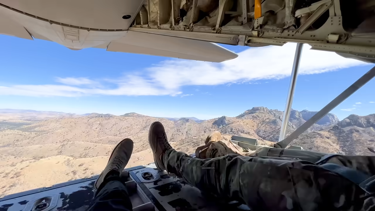 Watch inside the aircraft that takes on the most dangerous missions