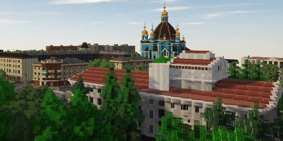 Mariupol lives again in Minecraft