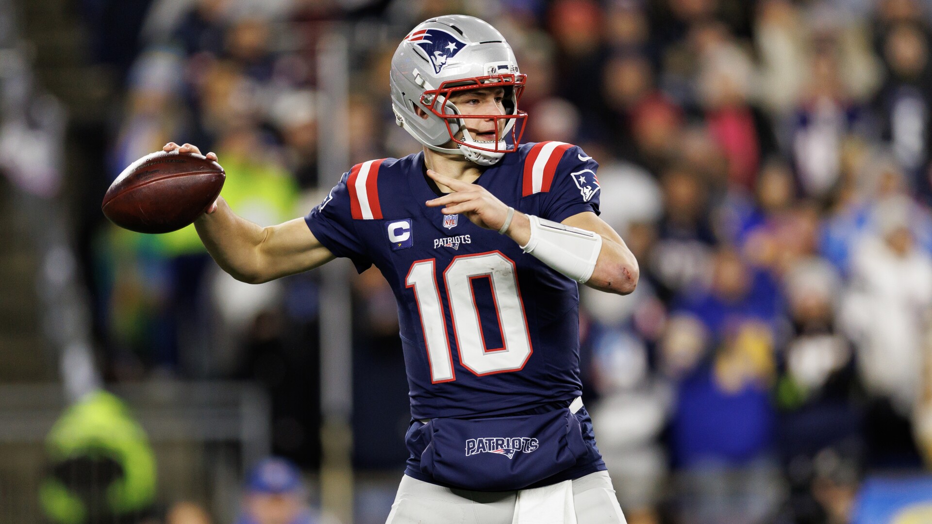 Drake Maye: I didn't throw well vs. Chargers, defense won the game for us