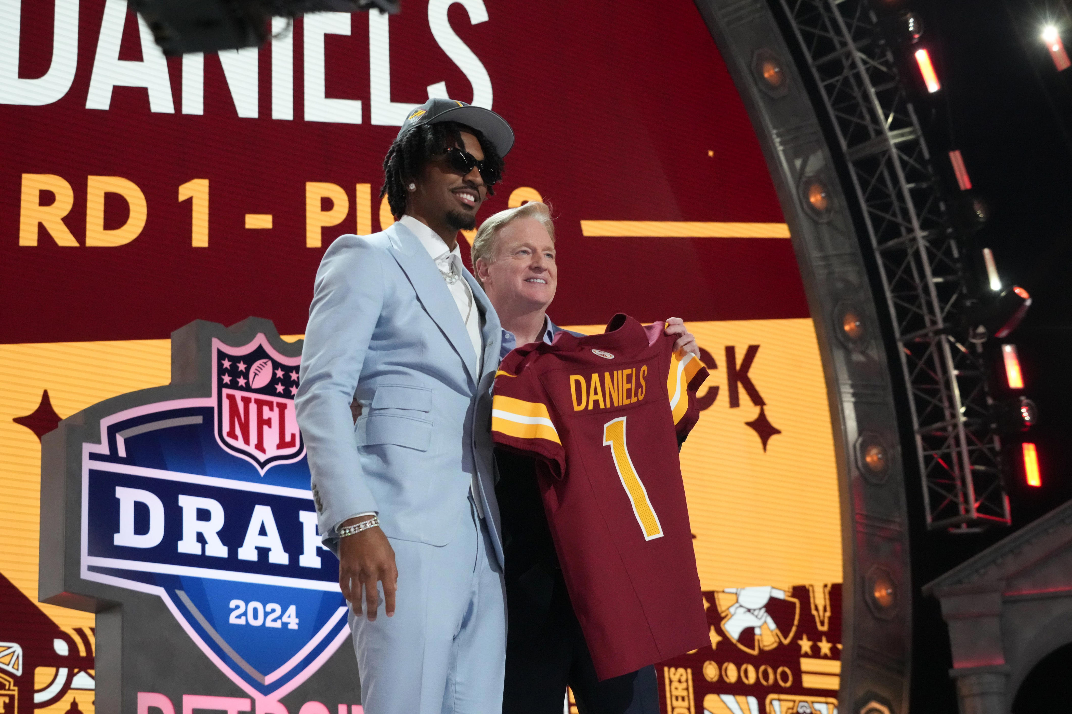 What is difference for Commanders picking at No. 7, not No. 5?