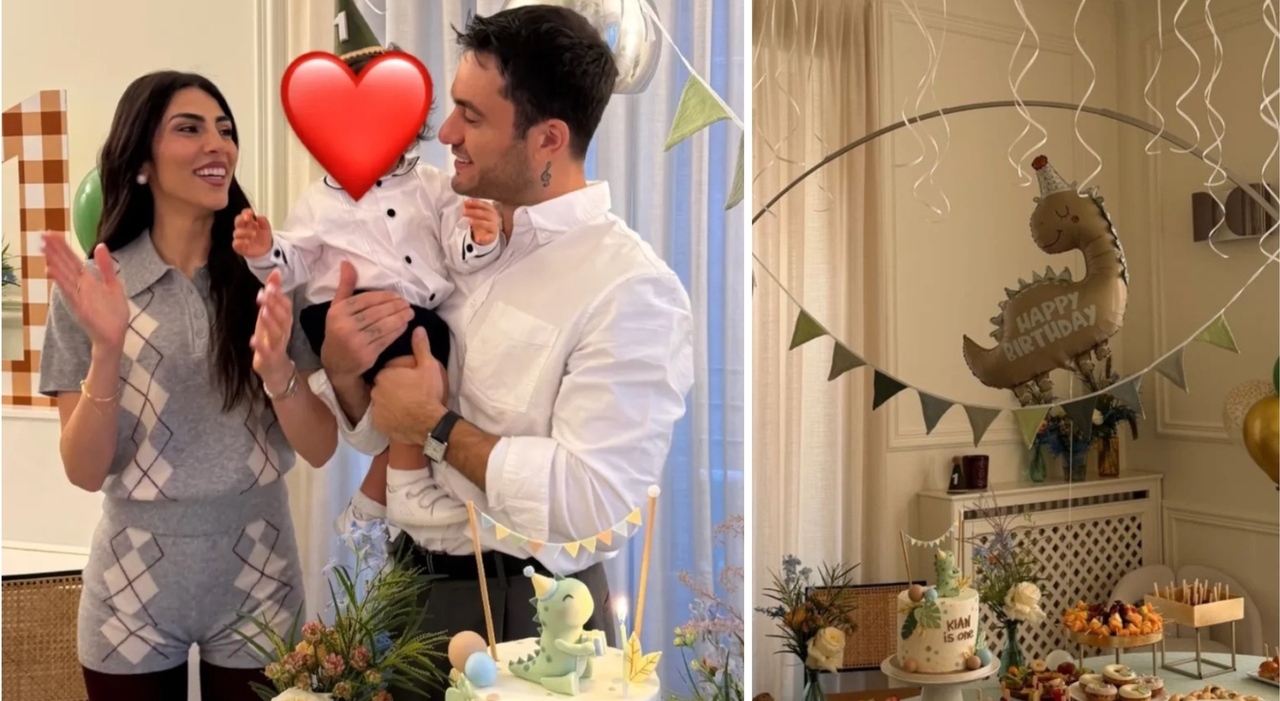 Giulia Salemi e Pierpaolo Pretelli, il piccolo Kian festeggia un anno ...