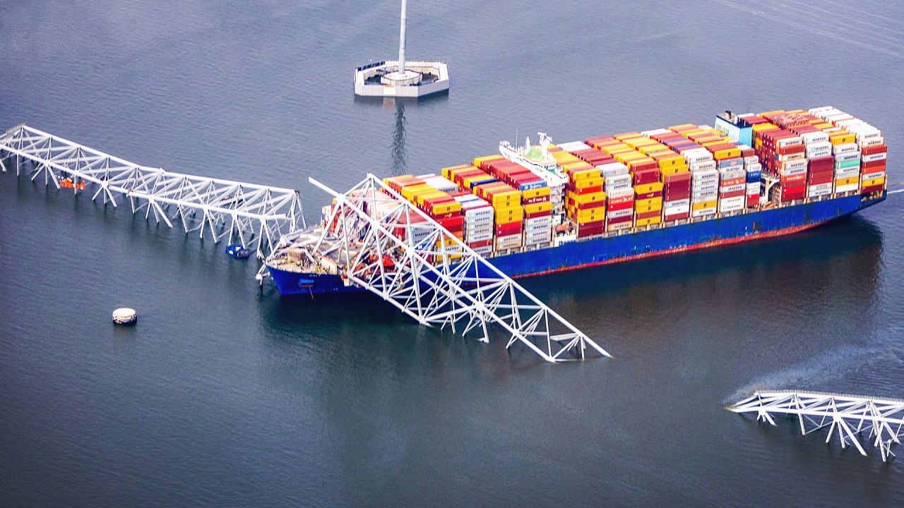 One ship. One hit. Entire bridge gone