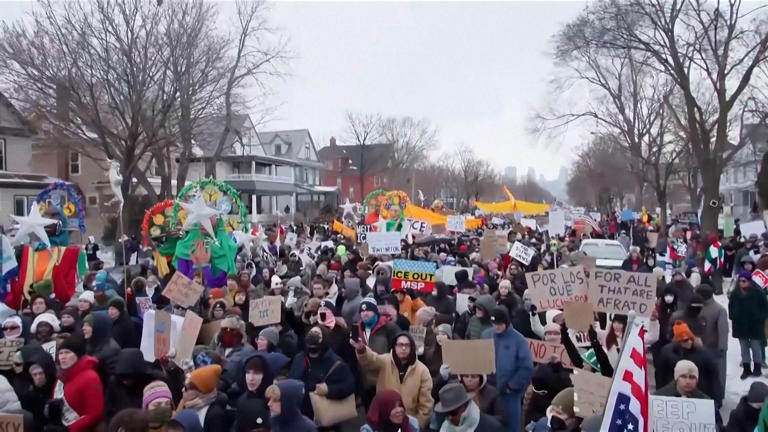 Michigan CEO resigns after remarks at Minneapolis anti-ICE protest