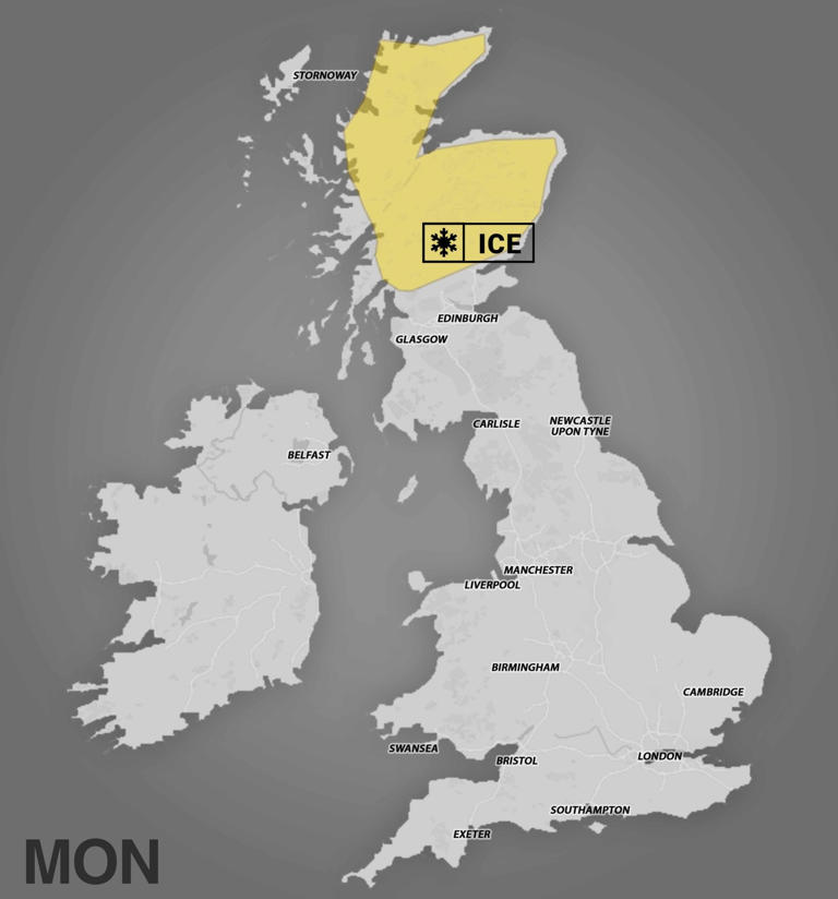 Map shows where flood warnings remain in place
