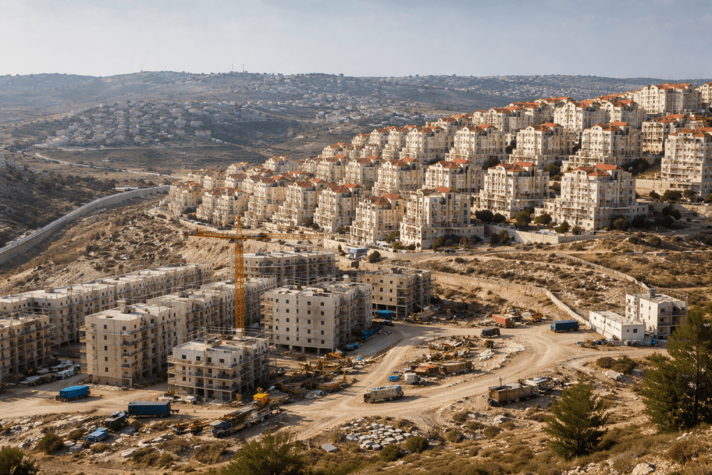 Israel fast-tracks 3,000-home settlement that could split the West Bank ...