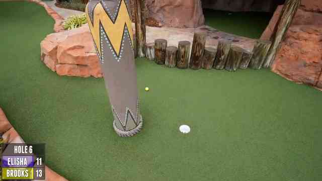The Congo River Orlando mini golf match!