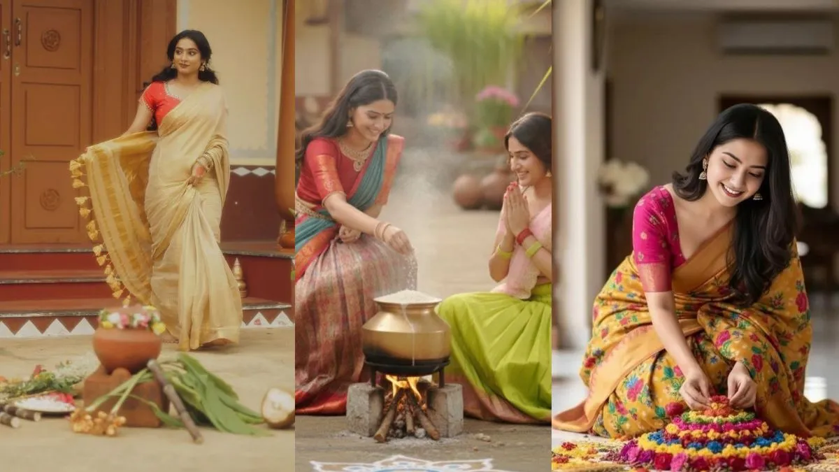 5 traditional Pongal saree options to explore for the perfect festive look