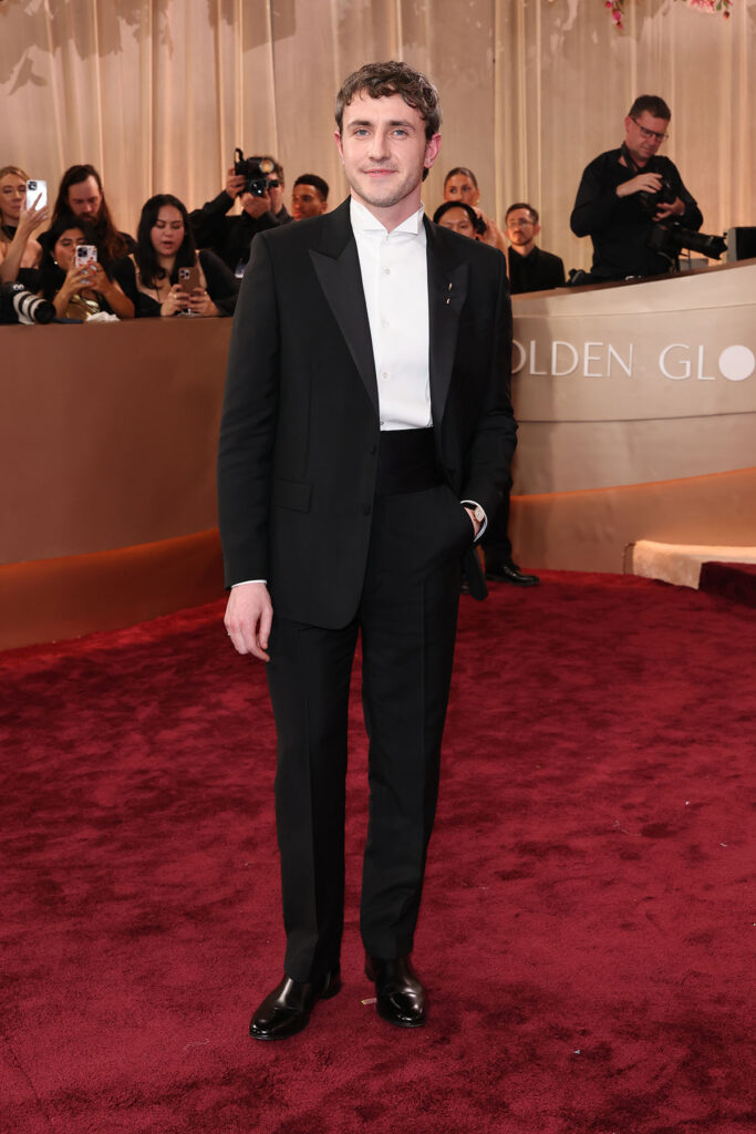 Celebrities in Gucci for the 2026 Golden Globe Awards