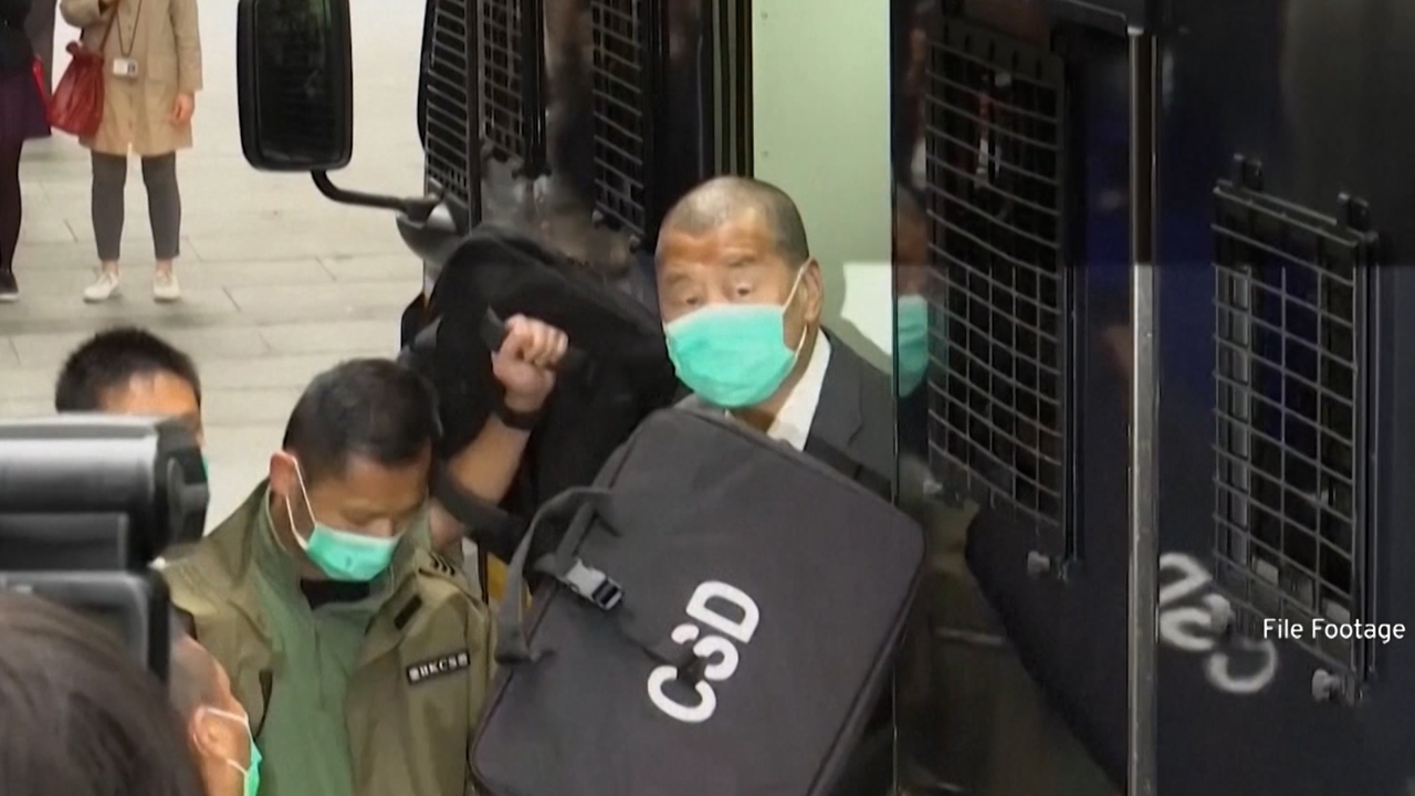 Court hears Jimmy Lai's plea for shorter prison term