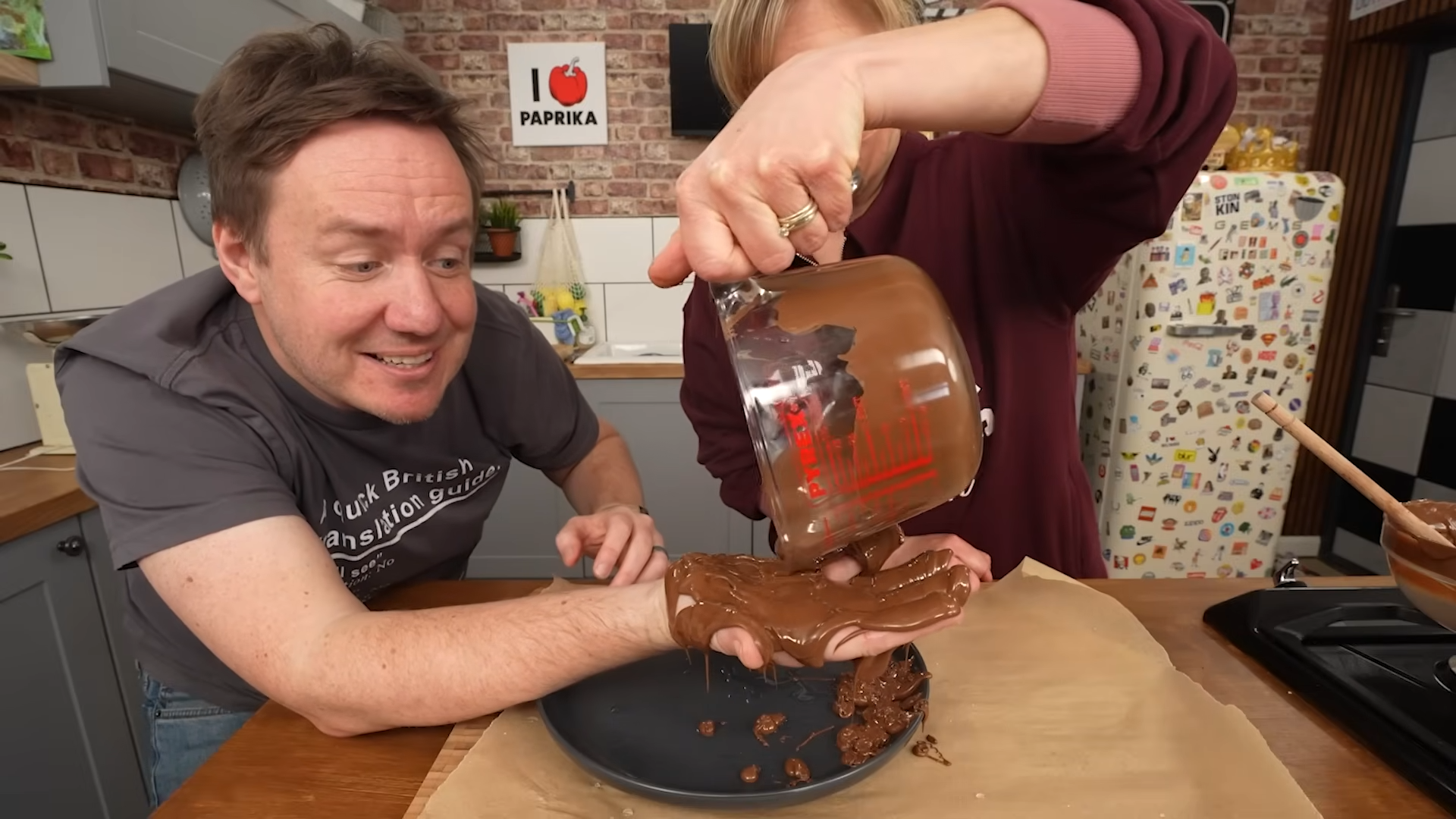 Testing viral kitchen hacks - including a chocolate hand?