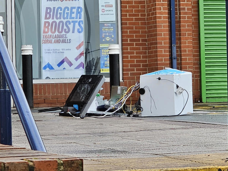 Gallery: Dramatic photos show aftermath of ram raid on Doncaster ...