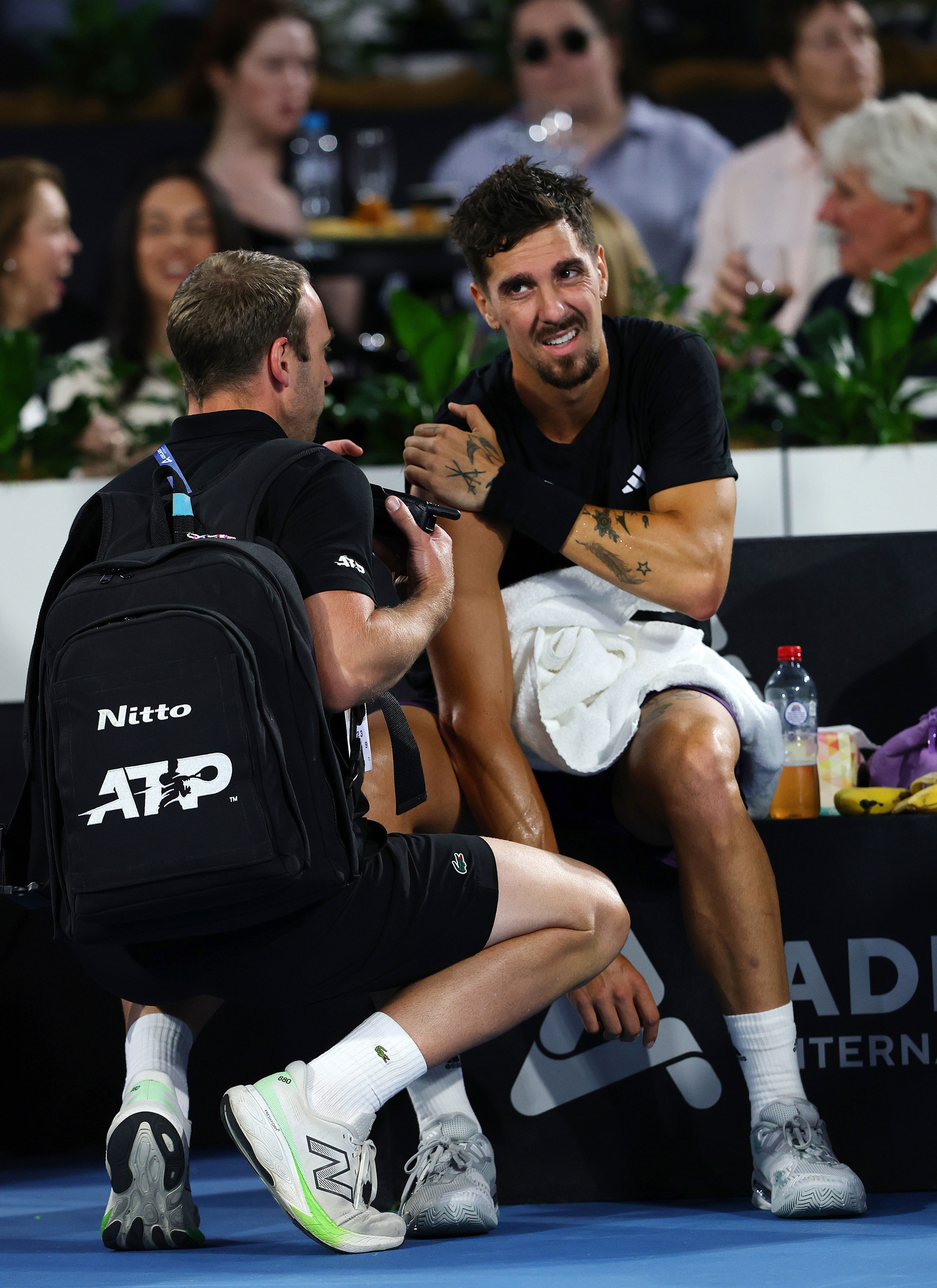 Injury troubles Kokkinakis again during long-awaited return