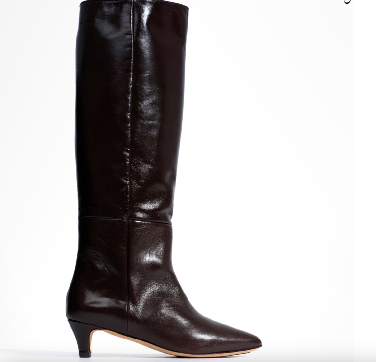 M&S' £30 chocolate brown drop waist dress is the trendiest thing you'll ...