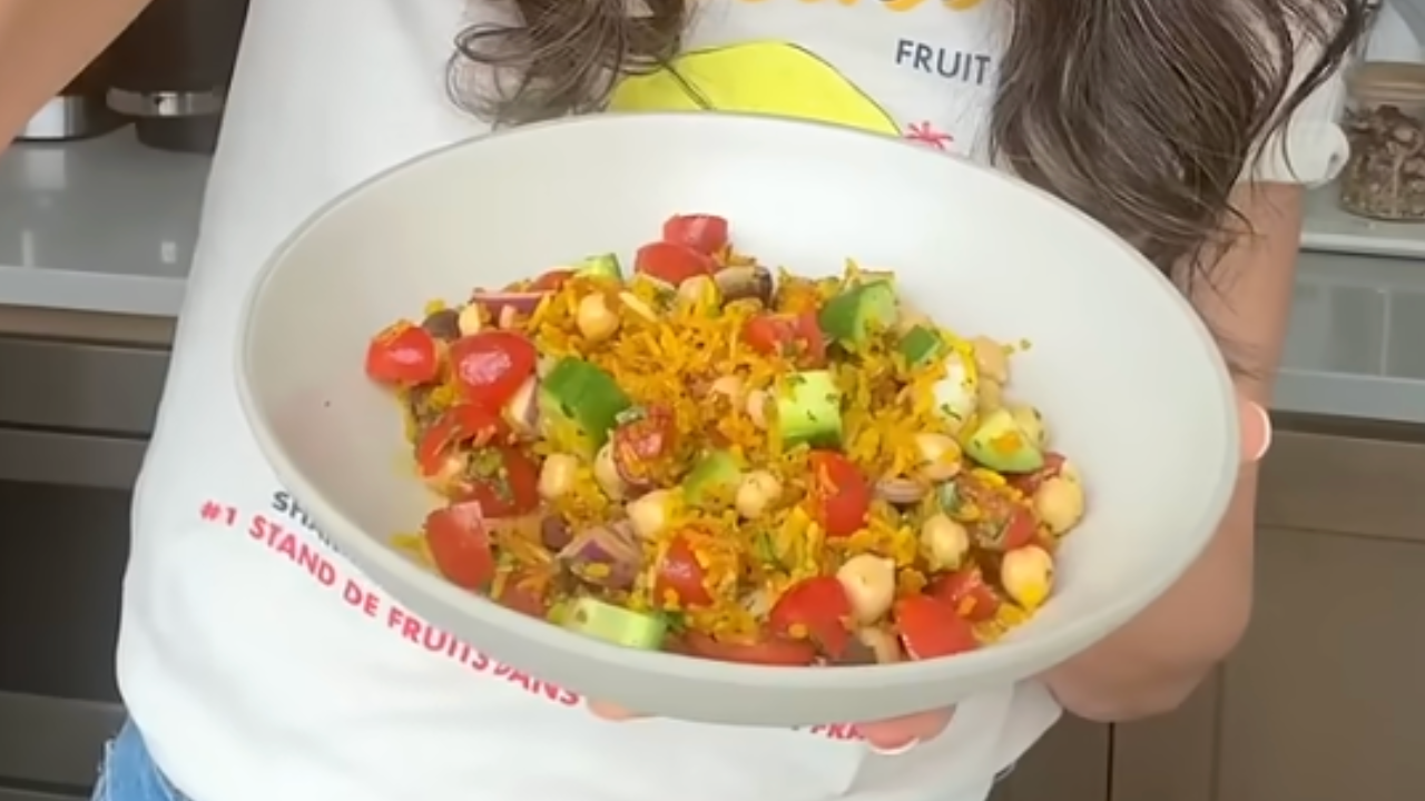 Crispy rice salad | A fresh salad with the best crunch