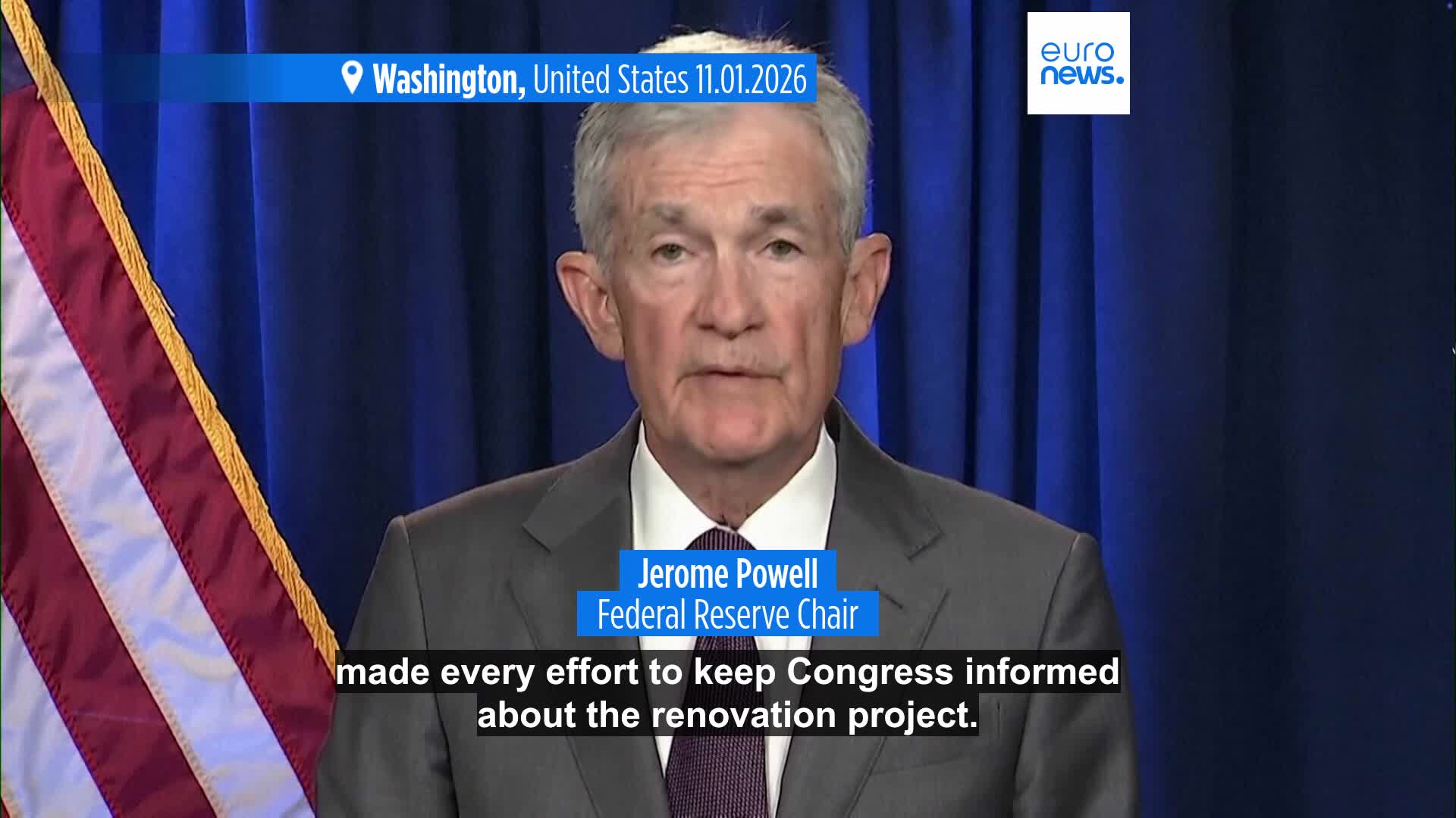 US opens criminal investigation into Fed Chair Jerome Powell