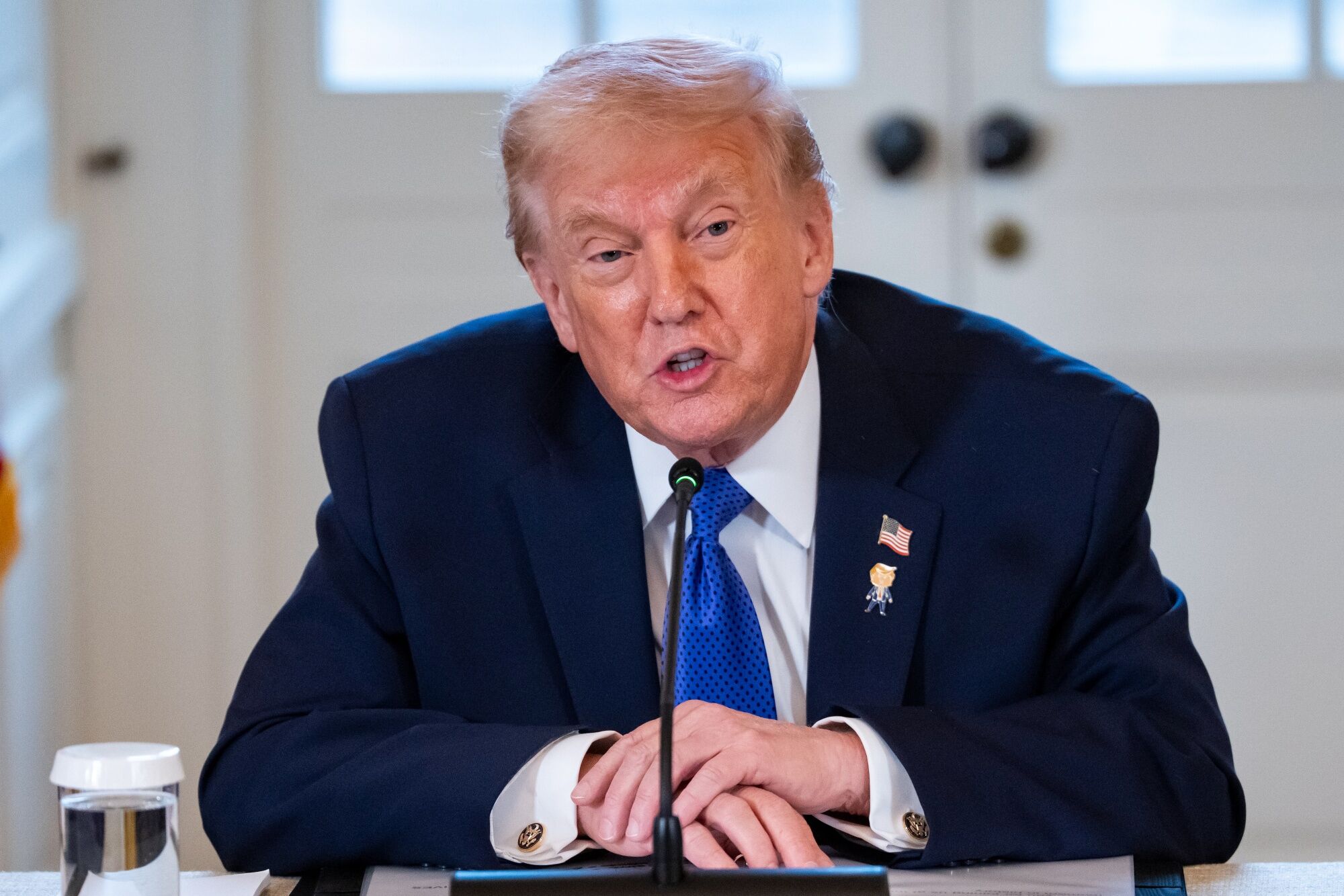 Trump calls for one-year cap on credit card rates at 10%